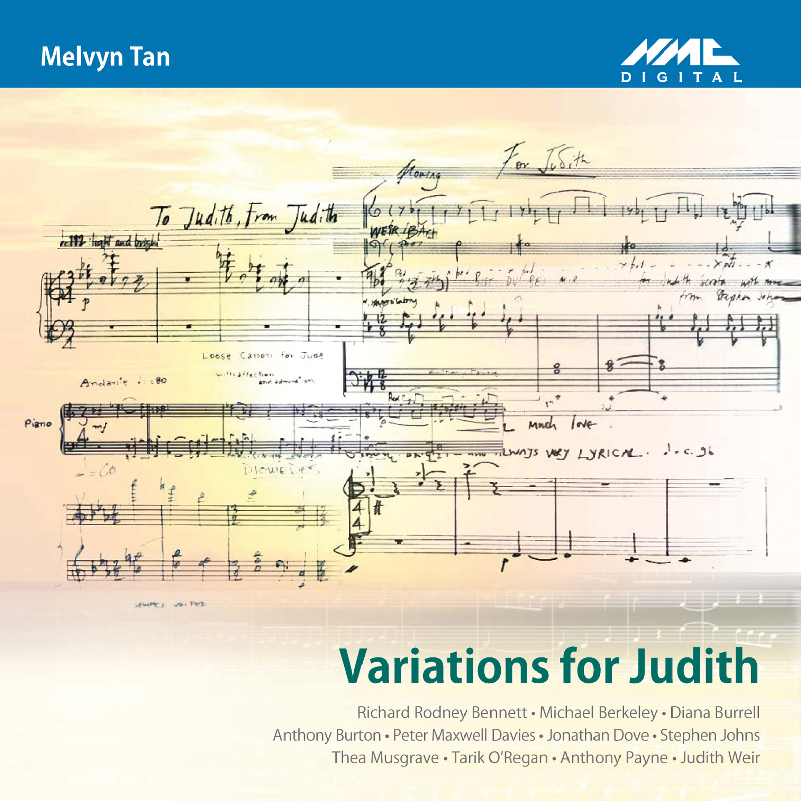 Audio & Sheet Music – Variations for Judith
